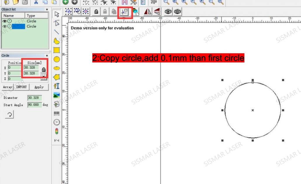 How to set Hatch in EZCAD software – Sismar Laser How to set Hatch in EZCAD software – Sismar Laser