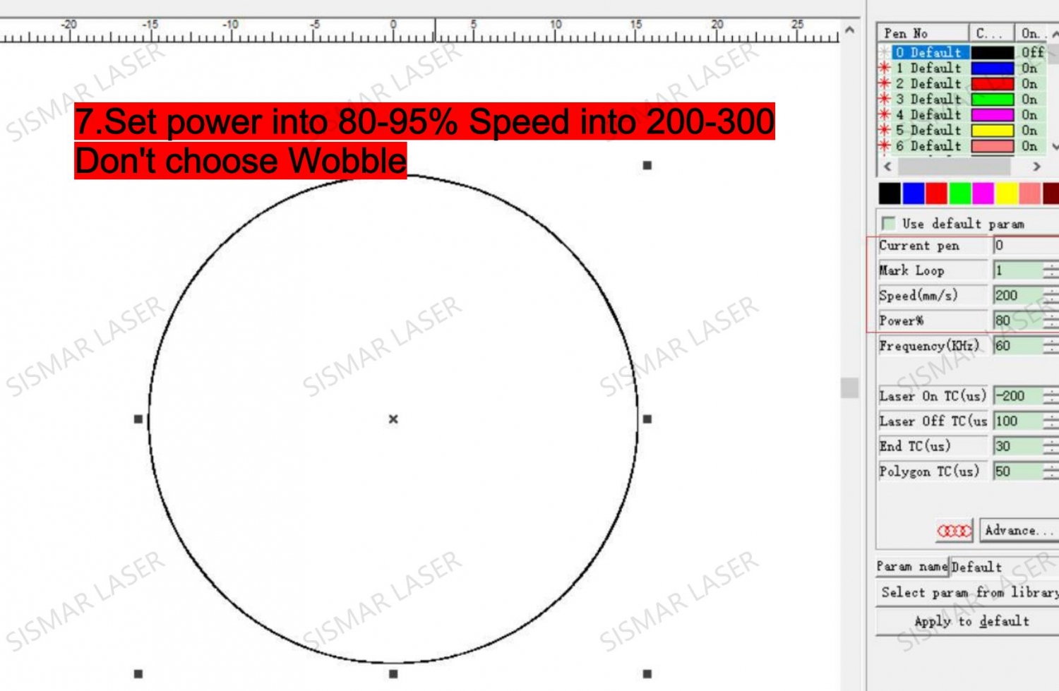 How to set Hatch in EZCAD software – Sismar Laser How to set Hatch in EZCAD software – Sismar Laser