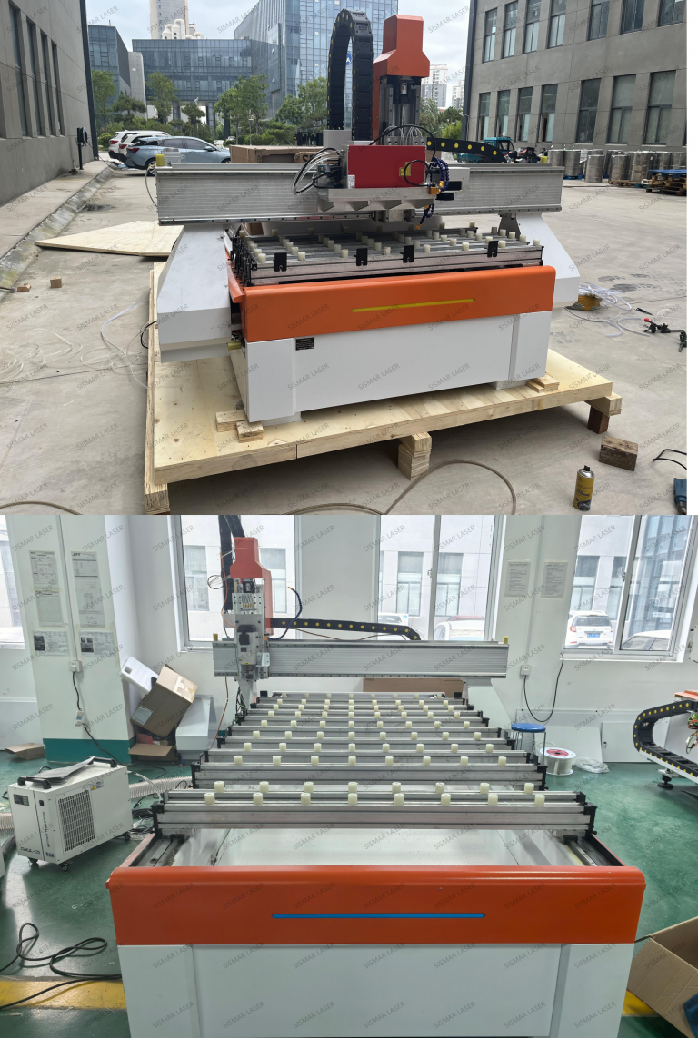 Laser sandblasting and drilling machine for mirror glass – Sismar Laser