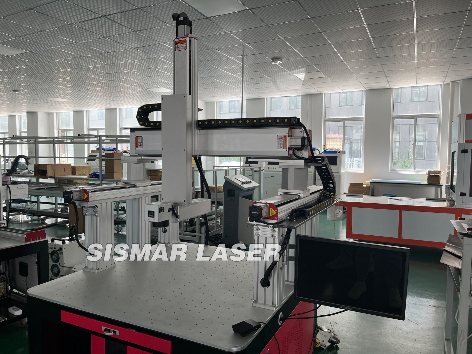 800*800mm Large format Laser Marking Machine – Sismar Laser